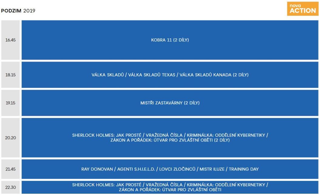 Fotogalerie - GALERIE: Podzimní schéma 2019 | TV Nova