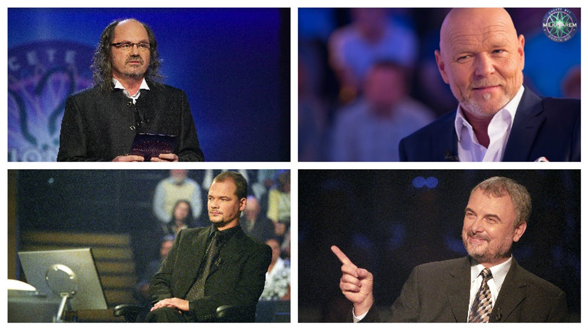 CHCETE BÝT MILIONÁŘEM? Hlasujte o nejoblíbenějšího moderátora show, kde se vyhrávaly milióny ...