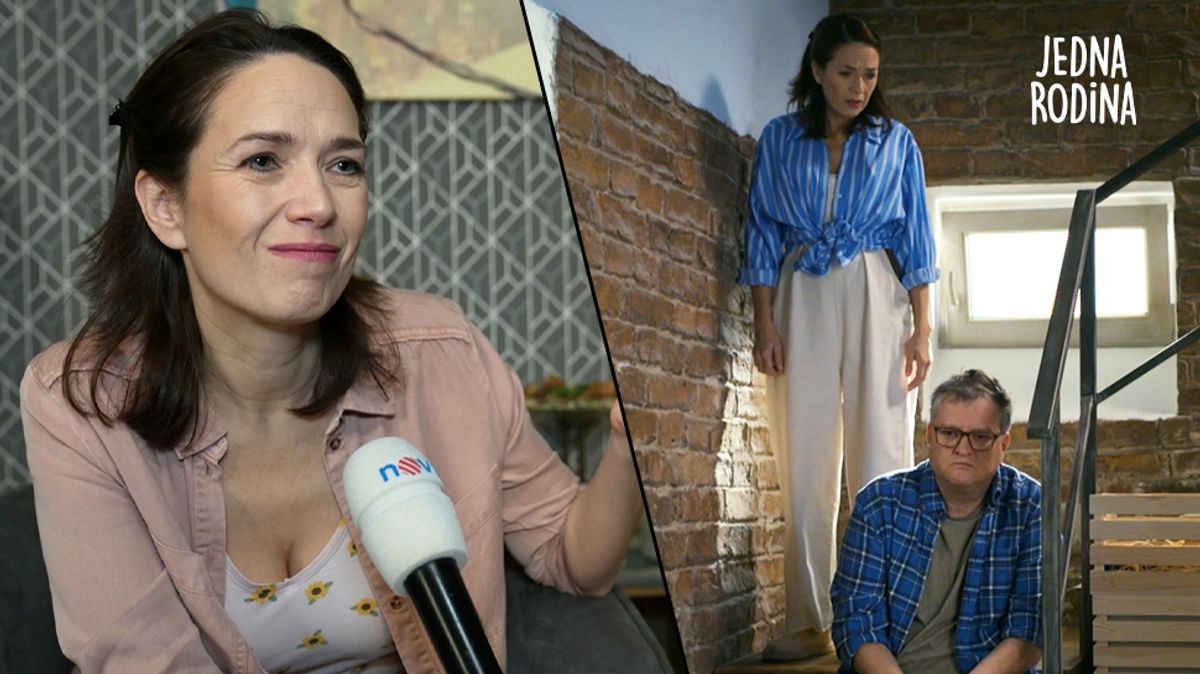 Tereza Kostková o zvratu v Jedné rodině: Karel u Petry klesnul, ale mohla by mu odpustit | TV Nova