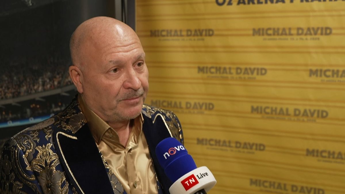 Velkolepý koncert Michala Davida: Vystoupil na něm jeho vnuk i rapper ...