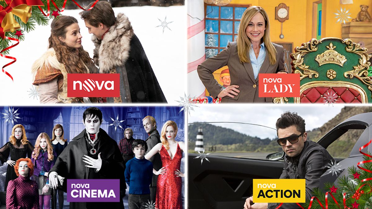 Vánoce s Novou: Program, svátky herců i exkluzivní ukázky | TV Nova