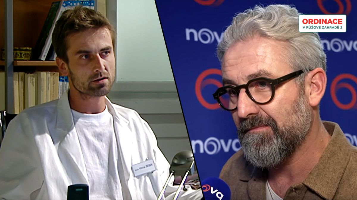 Roman Zach se vrátil do role Michala v Ordinaci: Má svůj původní kostým ...