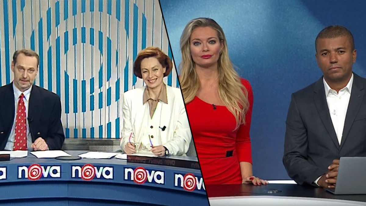 Moderátoři Televizních novin od počátků po současnost: Takhle vás vítají už 30 let | TV Nova