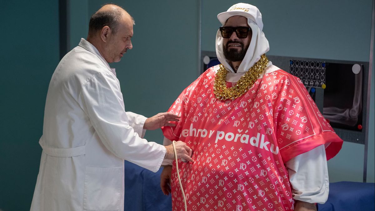 Kapitán Demo v Ordinaci! Autor hitu Zlatíčka se nechal vyšetřit Petrem ...