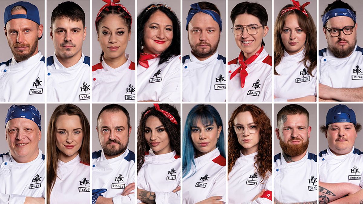 Soutěžící Hell's Kitchen: Poznejte kuchaře, kteří se utkají v drsné kuchařské show | TV Nova