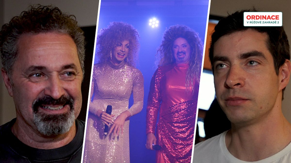 Zákulisí Ordinace: Martin Dejdar a Ivan Lupták jako drag queens | TV Nova