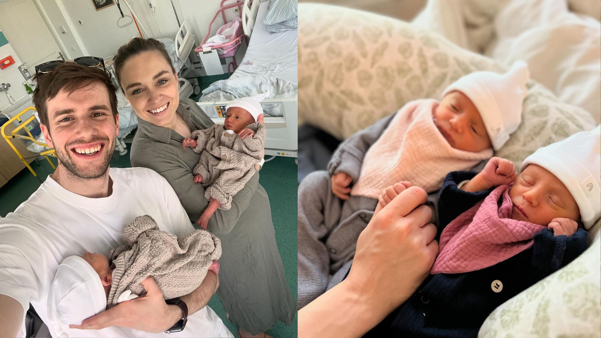 Ondřej Havel poprvé ukázal dvojčata. Holčičky dostaly výjimečná jména | TV Nova