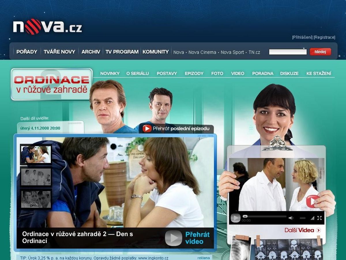 Průvodce po stránkách jednotlivých pořadů TV Nova | TV Nova